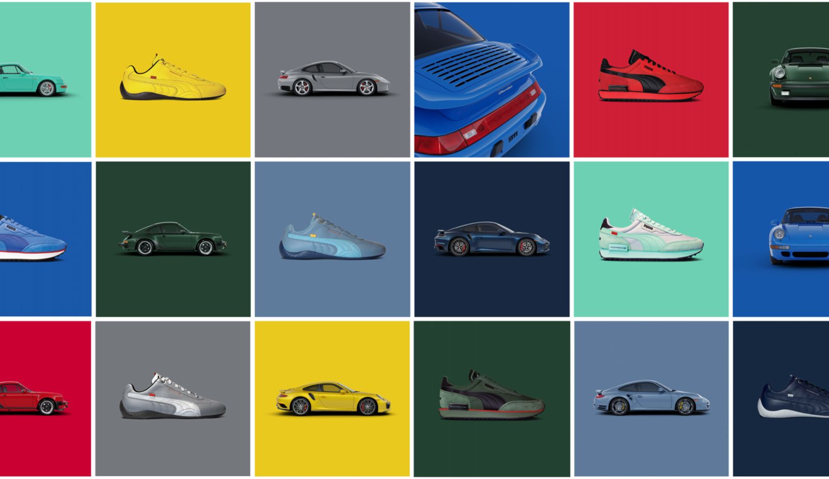 News: Limited edition Puma sneakers have shades of Porsche 911 Turbo ...