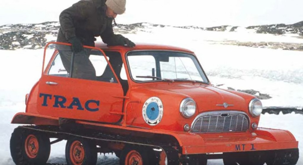 WATCH: Wacky Mini-Trac once roamed Antartica | CarSifu