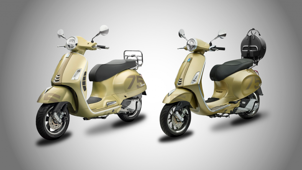 Vespa 75th anniversary series introduced | CarSifu
