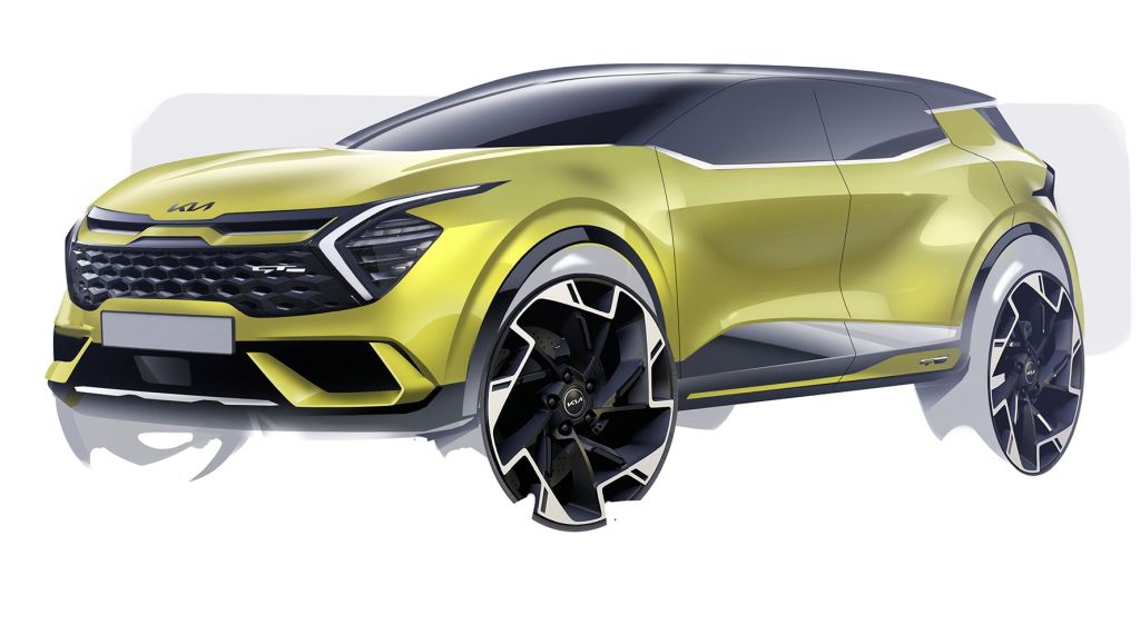 News: Kia reveals first sketches of all-new European-market Sportage ...