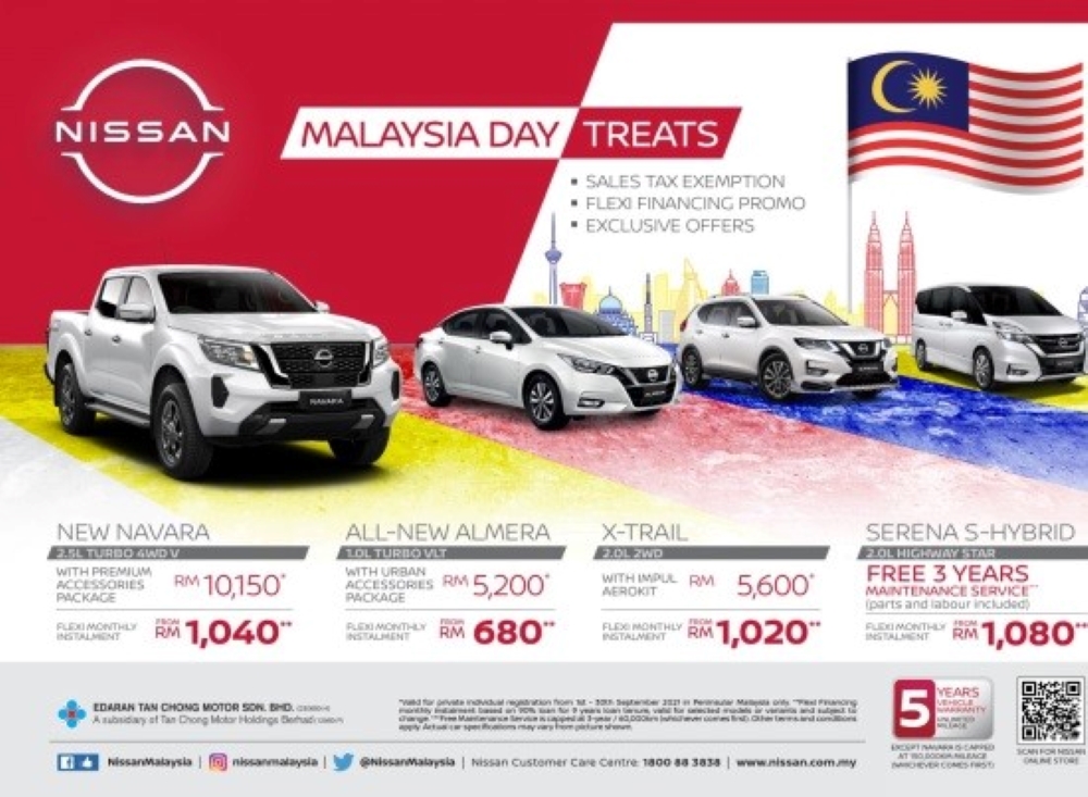 News: Nissan distributor touts Malaysia Day campaign | CarSifu