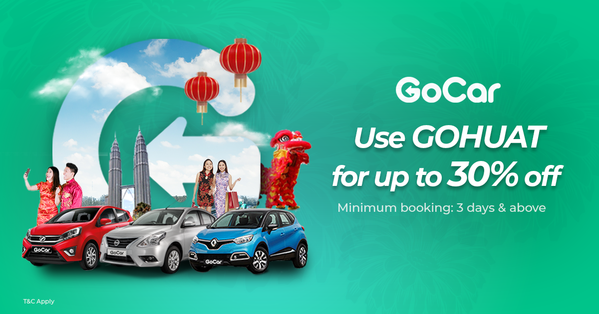 News: Get 30% savings on car-sharing round-trip with GoCar's Chinese ...