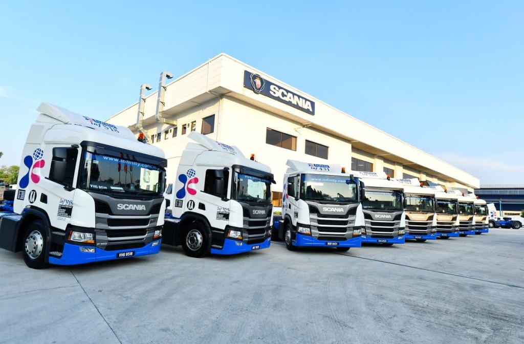 Scania delivers first batch of new truck generation to Infinity ...