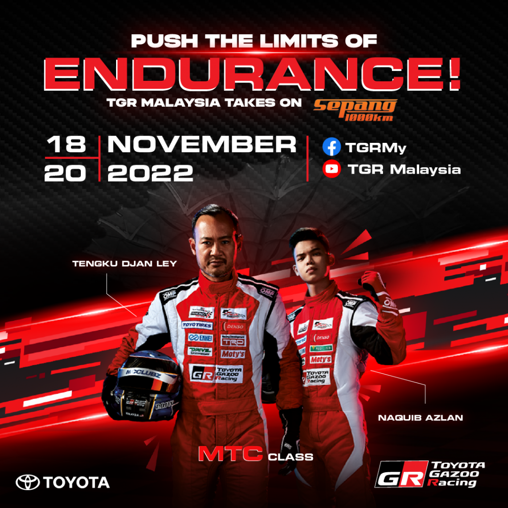 News: Team Toyota gunning for win at Sepang 1000KM race this weekend | CarSifu