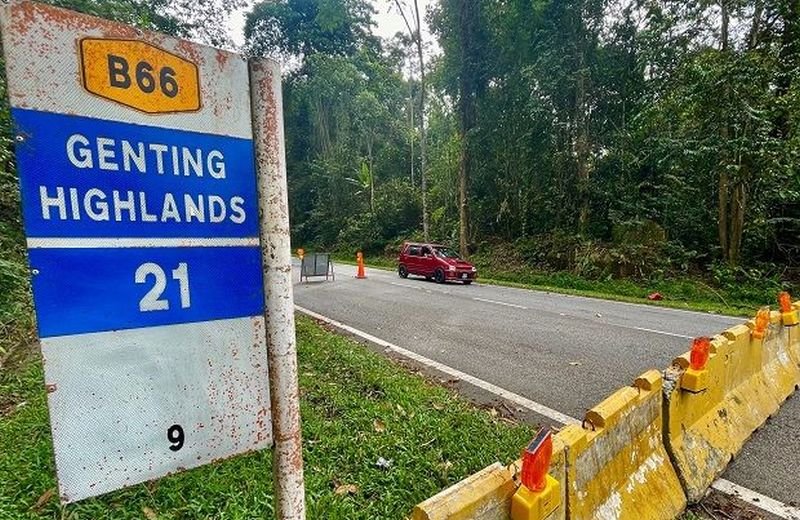 News: Timing system for workers using Jalan B66 Batang Kali-Genting ...