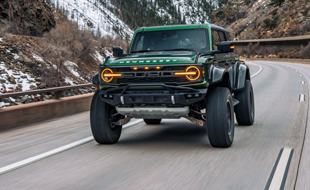 News: Hennessey’s 500hp VelociRaptor 500 Bronco Raptor roars into ...