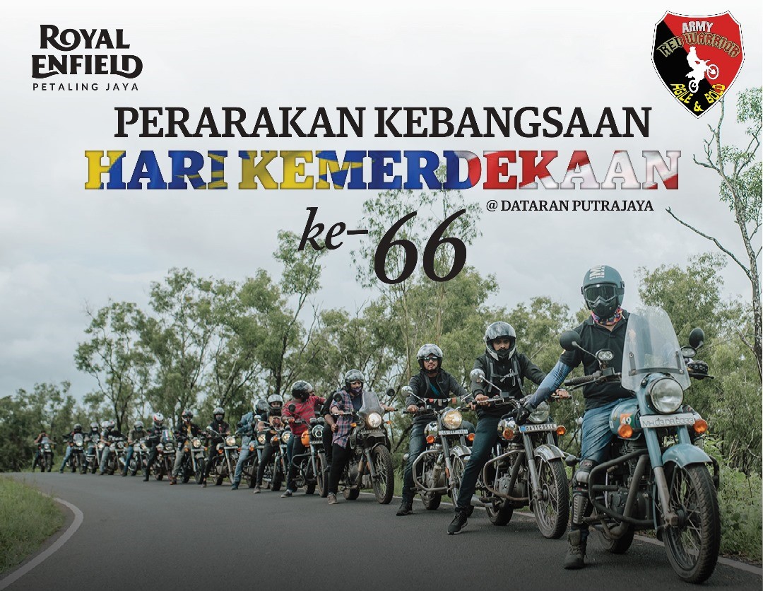News: Royal Enfield whips up excitement for 66th Merdeka parade | CarSifu
